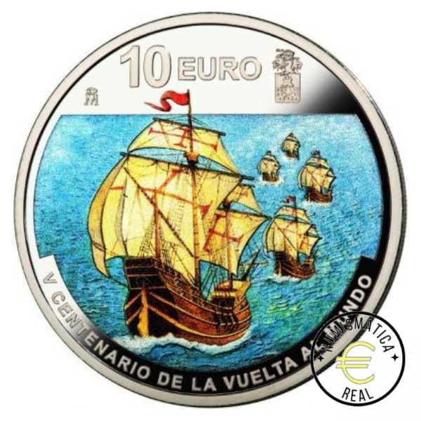 ESPAÑA 2019- 10 EUROS【VUELTA AL MUNDO - ELCANON